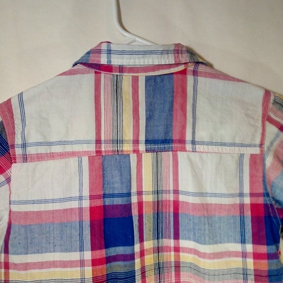 Akademiks | Shirts & Tops | Akademiks Kids Faded Primary Plaid Logo ...